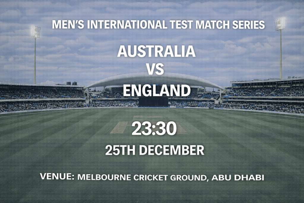 Australia vs England Test MCG Preview