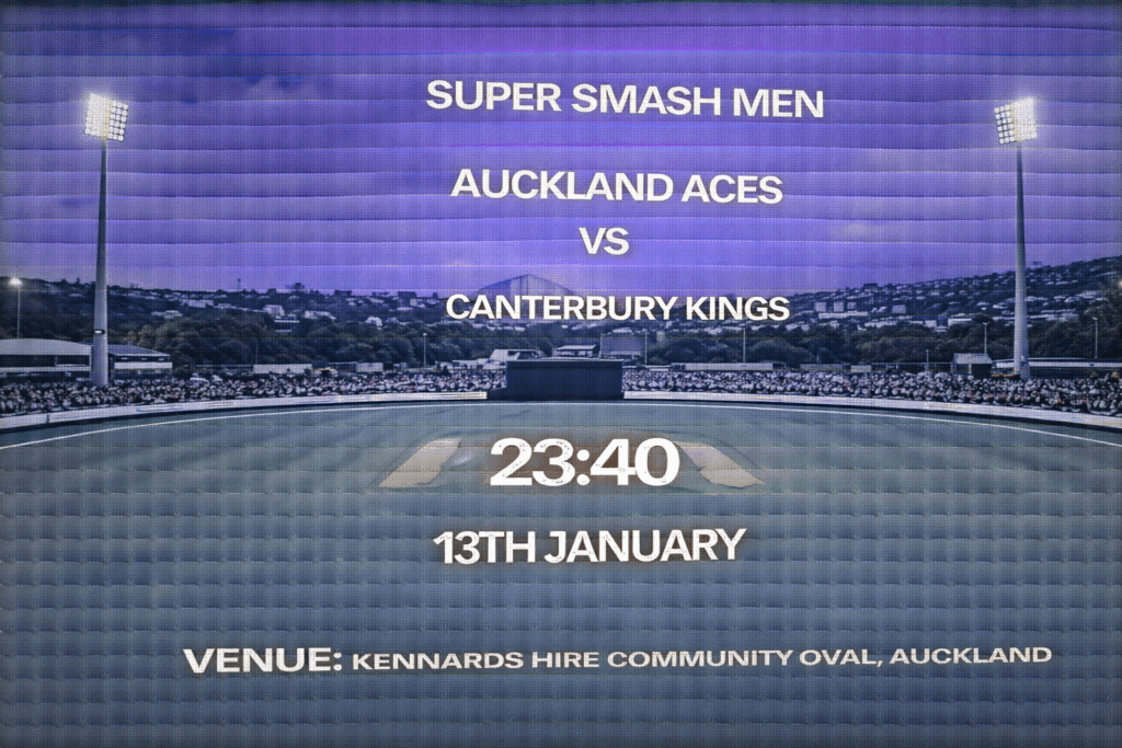 Auckland Aces vs Canterbury Kings Super Smash Preview