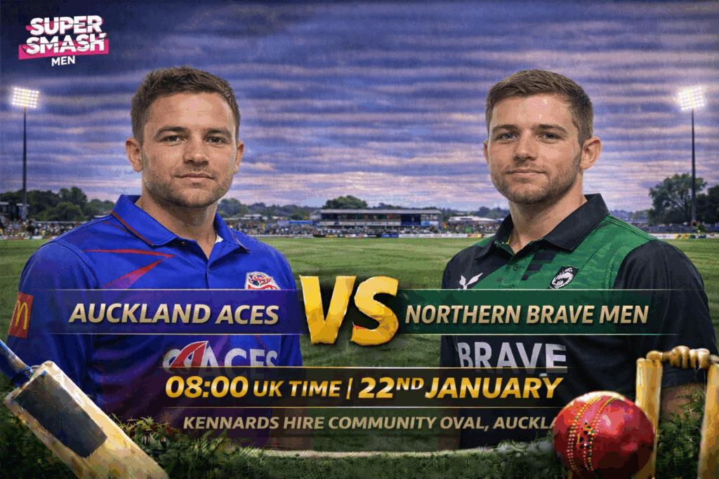 Auckland Aces vs Northern Brave Super Smash Preview