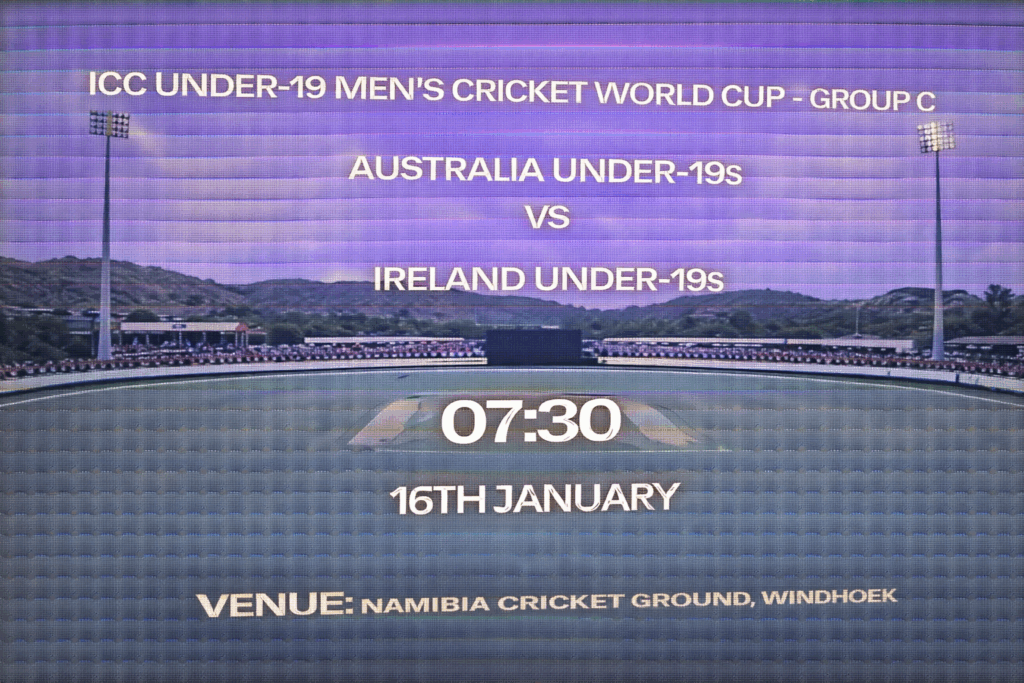 Australia Under-19s vs Ireland Under-19s World Cup Preview