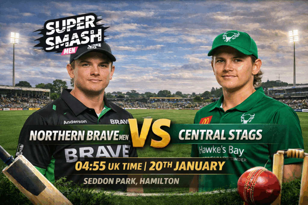 Northern Brave vs Central Stags Super Smash Preview