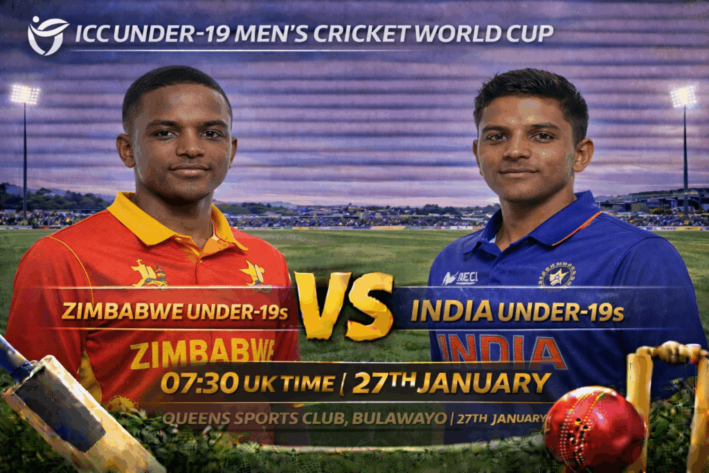 Zimbabwe U19 vs India U19 World Cup Preview