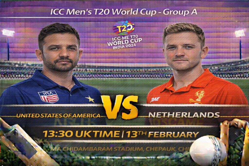 USA vs Netherlands T20 World Cup Preview